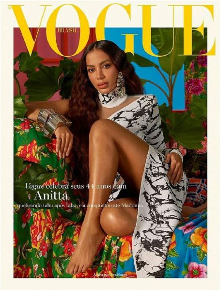Anitta Vogue Magazine May 2019 Cover Photo Brazil