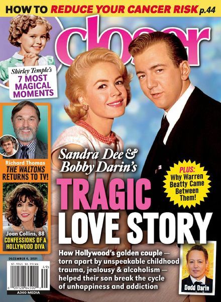 Bobby Darin Sandra Dee Bobby Darin And Sandra Dee Closer Magazine 30