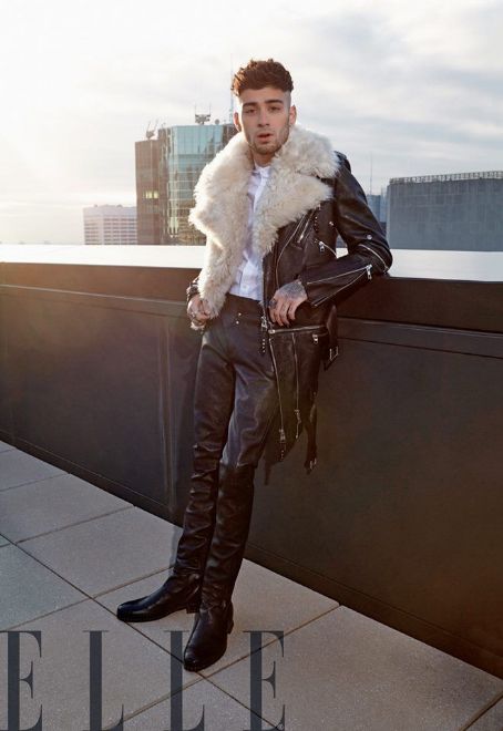 Zayn Malik, Elle Magazine February 2018 Cover Photo - India Zayn Malik, Elle Magazine February 2018 Cover Photo - India
