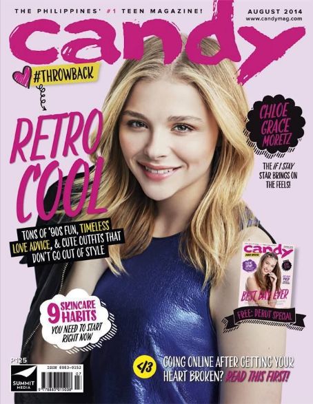 Chloë Grace Moretz Candy Magazine August 2014 Cover Photo Philippines
