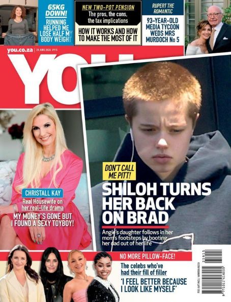 Shiloh Jolie Pitt You Magazine 20 June 2024 Cover Photo South Africa